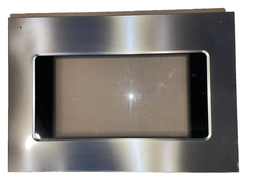 Frigidaire Wall Oven Front Outer Door Panel Glass Stainless with Black ...