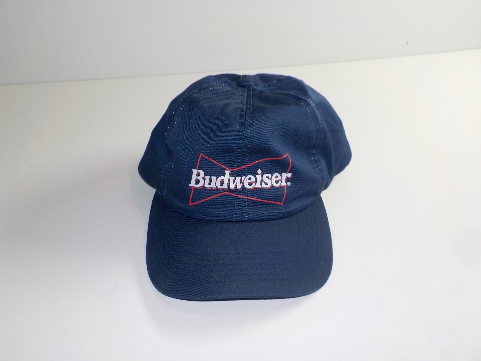 Vintage 1998 Anheuser Busch Budweiser Snapback Cap Hat Navy Logo | eBay