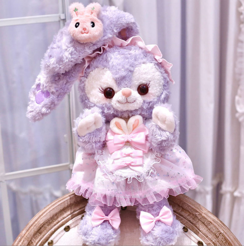 50CM Disney Duffy Friend Stella Lou Rabbit Plush Toy Stuffed Doll Kids ...