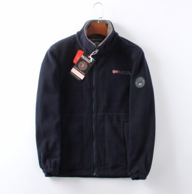 Men Fleece Jacket Outdoor Warm Thick Norway Ski Mountain Coat Full Zip ...