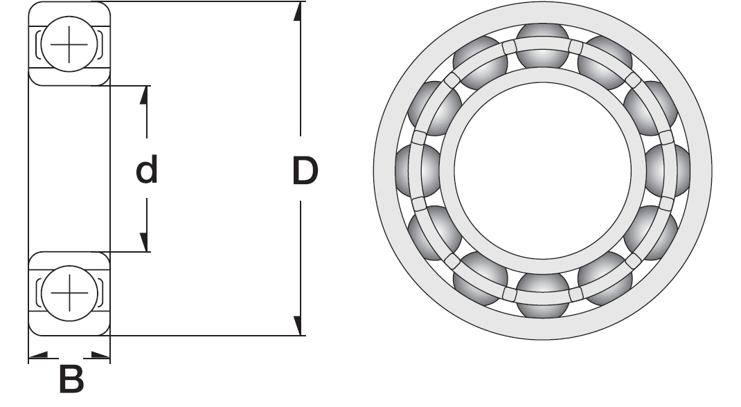 (4) 1630-2RS seals bearing 3/4” bore 1630-rs ball bearing 1-5/8"x 3/4 ...
