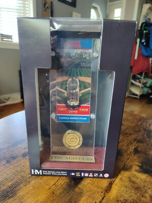 Brand New Highland Mint Chicago Cubs Ticket Coin Collector Holder MLB ...