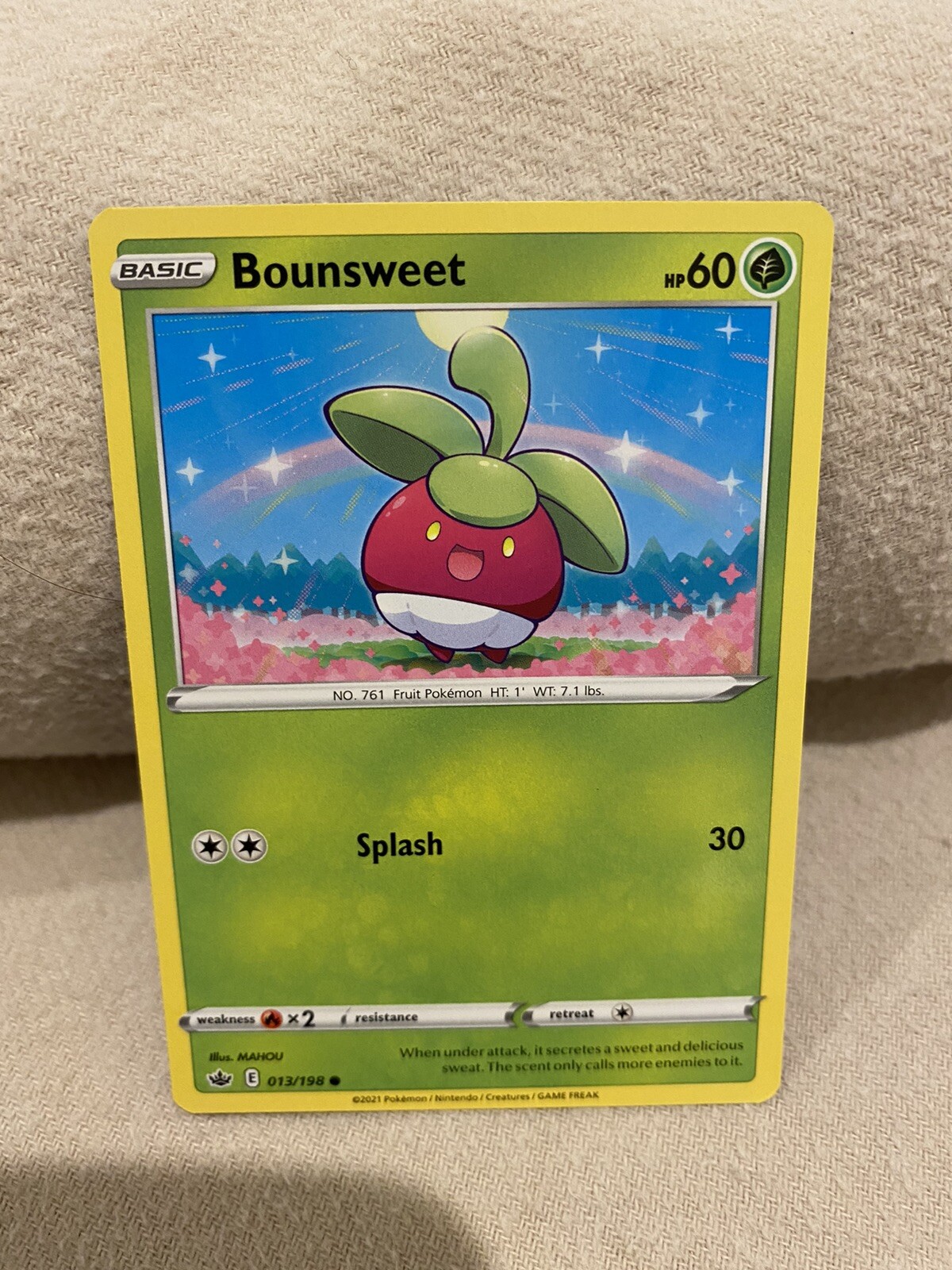 Bounsweet 013/198 Common | SWSH: Chilling Reign | Pokemon Card | eBay