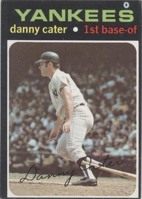 1971 Topps - #358 Danny Cater for sale online | eBay