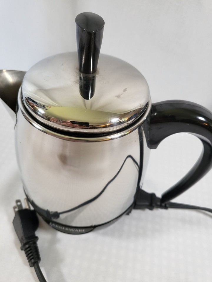 Farberware Electric Percolator FCP240 Stainless Basket 4 Cup | eBay