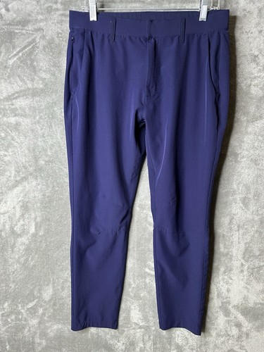 Fabletics Pants Mens 32x29 Blue The Only Pant Golf Performance Stretch ...
