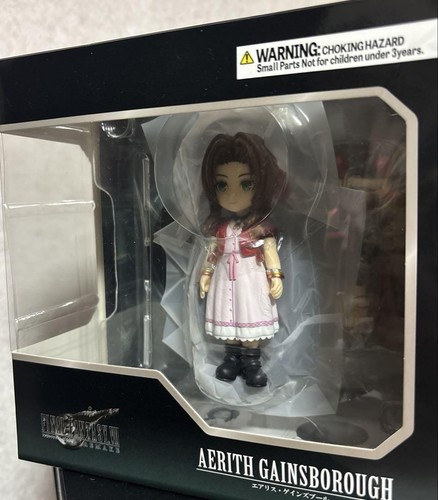 Final Fantasy FFVII Aeris Gainezblau Adorable Arts Figure Used | eBay