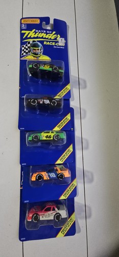 Vintage 1990 Days of Thunder Matchbox Hot Wheels Racing Cars Complete ...