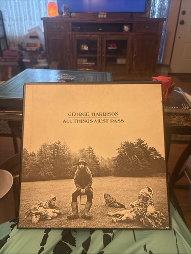 George Harrison - All Things Must Pass Vinyl Triple LP Record Album Box ...