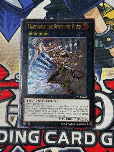 Yugioh Maestroke the Symphony Djinn AP03-EN002 Ultimate Rare NM | eBay