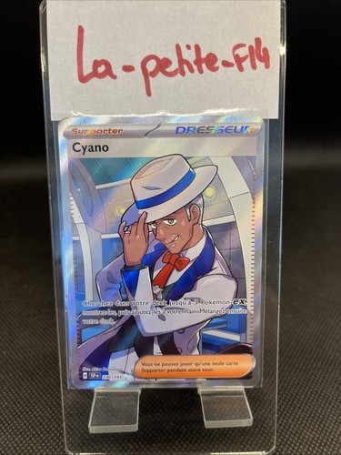 Carte Pokémon Cyano 230/191 Dresseur Étincelles Déferlantes EV08 FR ...