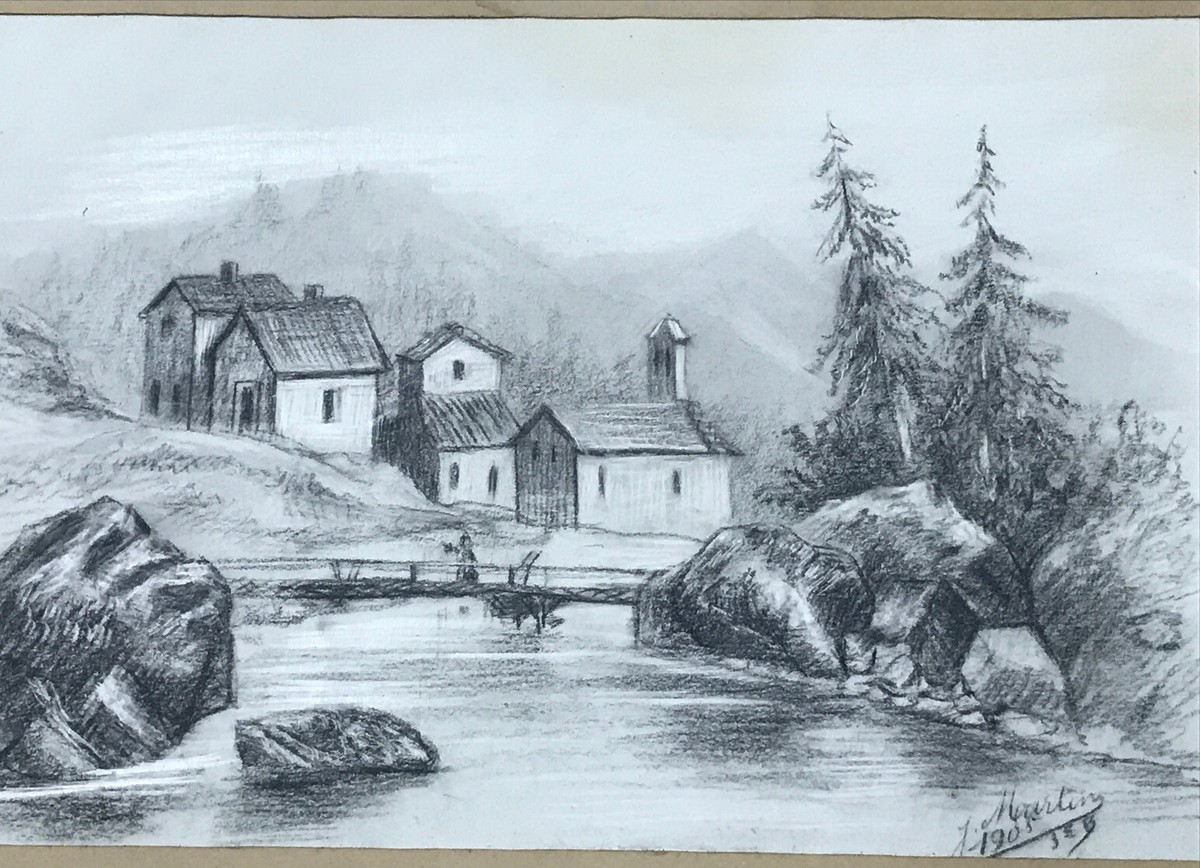 Dessin Au Crayon De Paysages 60 Pas A Pas De Dessin Au Crayon (0)