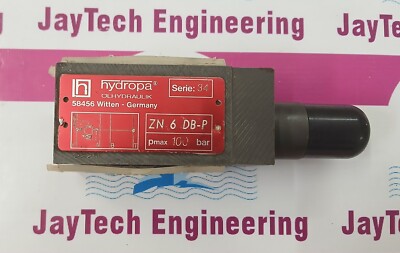 HYDROPA ZN 6 DB-P MODULAR SANDWICH HYDRAULIC PRESSURE RELIEF VALVE | eBay
