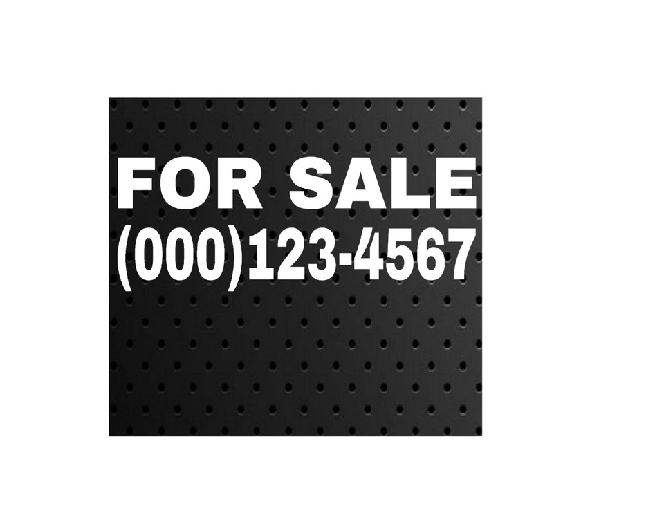 FOR SALE & Phone Number Vinyl Decal Sticker Car Truck SUV Window Sign ...