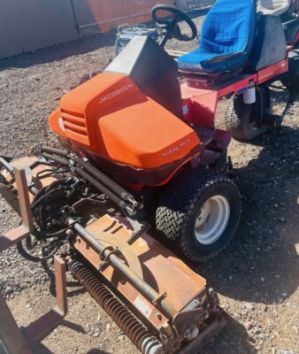 JACOBSEN 1900D TRI-KING DIESEL TRIPLEX TRIM MOWER REEL MOWER LOW Hr ...