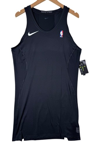 Nike Pro Hypercool NBA Team Compression Tank Top Base XL Tall Black ...