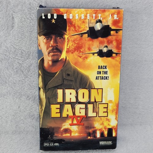 Iron Eagle IV 4 Back On The Attack VHS 1996 / 1997 Louis Gossett Jr ...