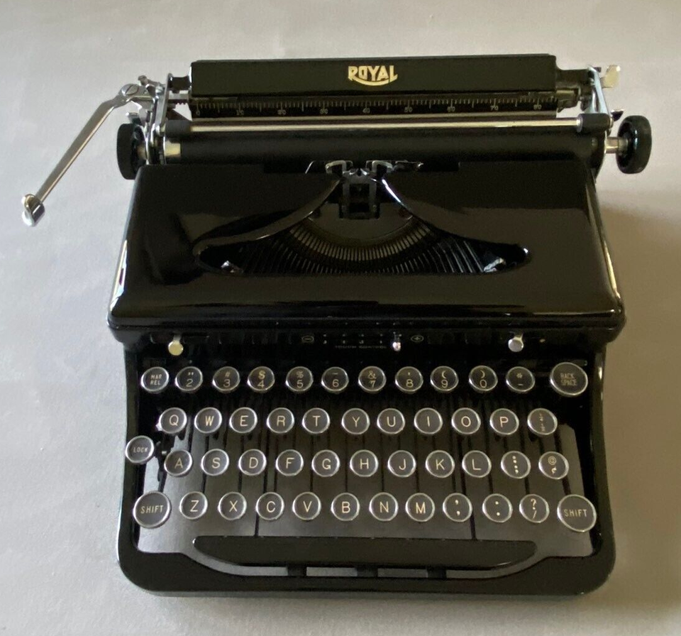 Vintage 1930's Royal Model O Portable Typewriter | eBay