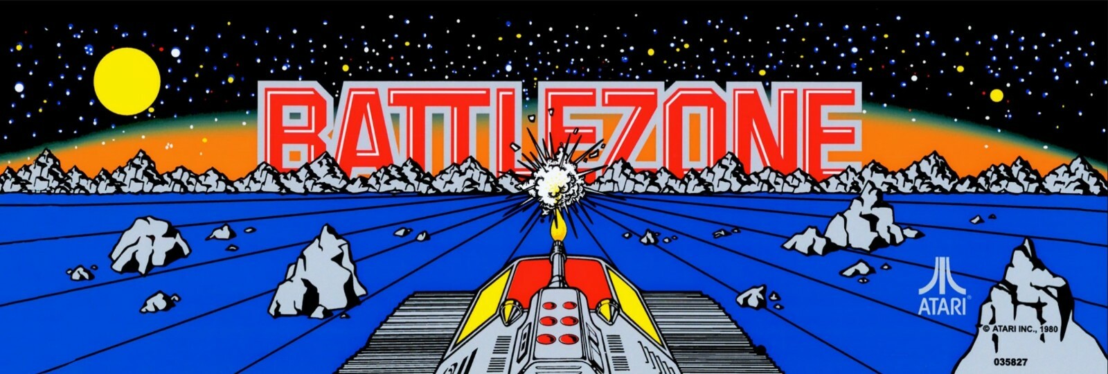 Battlezone Arcade Marquee 6" x 18" Metal Sign | eBay
