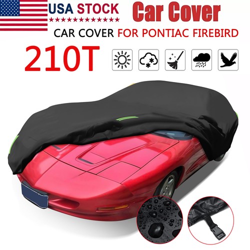 Car Cover Indoor Scratch Stretch Dust-proof Custom Black For Pontiac ...