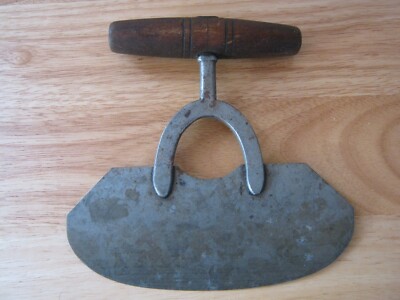 Antique Vintage Rustic Farmhouse Kitchen Single Blade Food Chopper | eBay