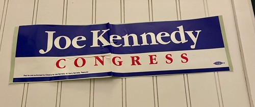 Joe Kennedy Congress Bumper Sticker | eBay