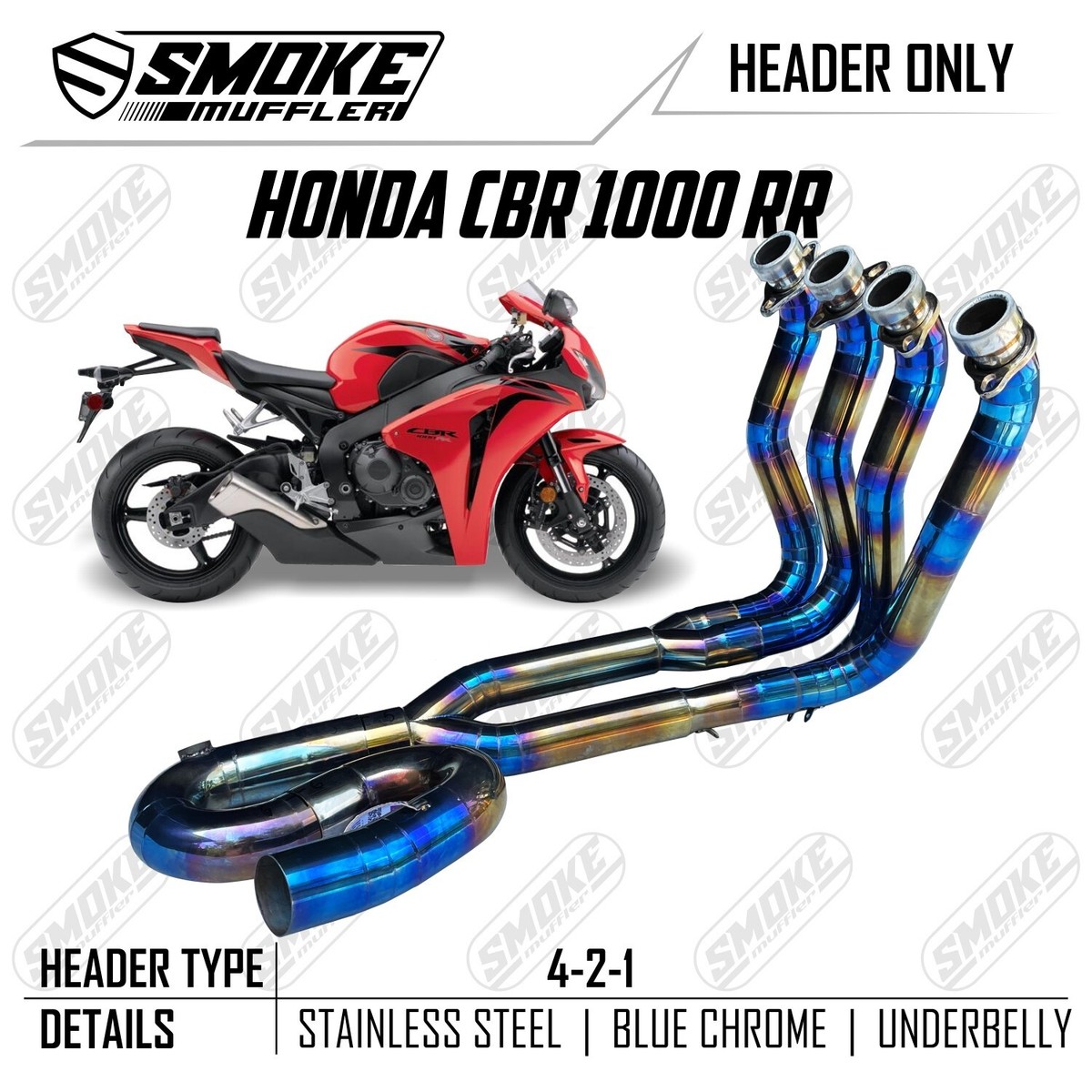 Custom Cbr1000rr Full Exhaust