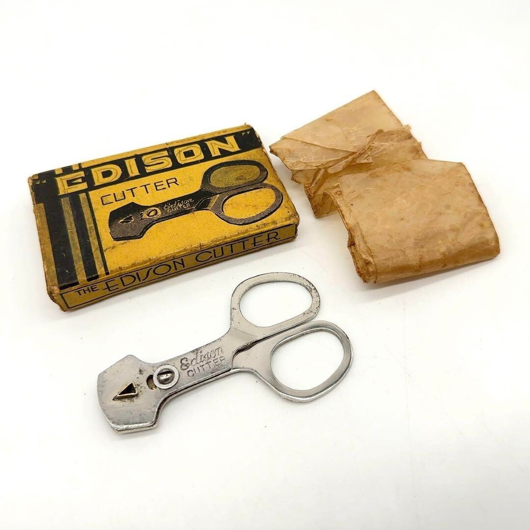 Vintage EDISON CUTTER Edison Cutter Gramophone Bamboo Needle Cutter ...