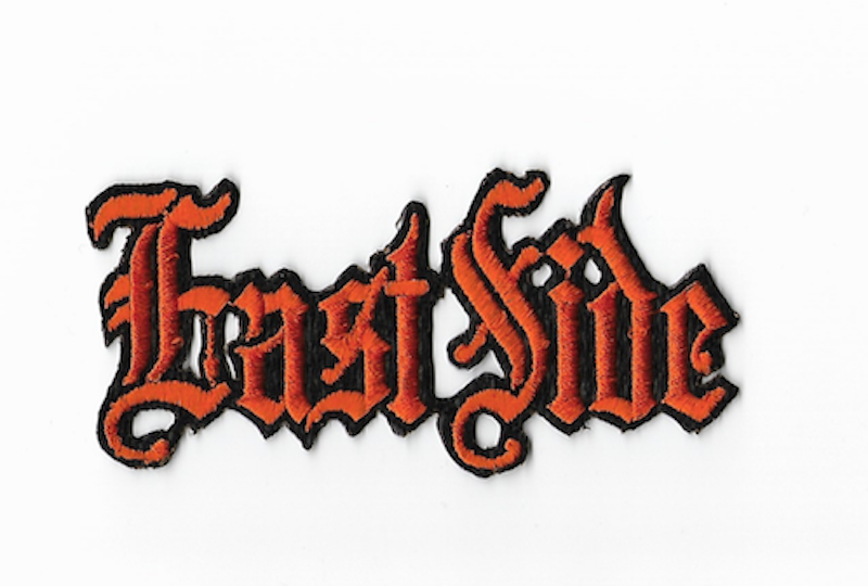 East Side EastSide Old English Letters Small Patch Size 2.25"x 1." | eBay