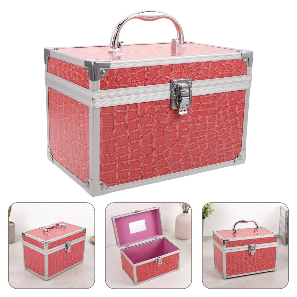 Aluminum Alloy Tool Box: Portable Tool Storage Box with Latch ...