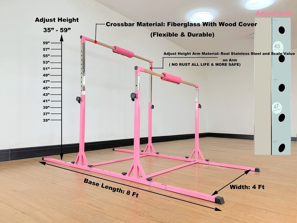 Gymnastics Double Horizontal Bars 3Play Parallel Bars Uneven Bars ...