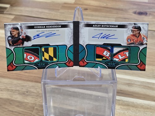 2025 Topps Tier One Dual Autograph Tier One Relic One Of One Gunnar And Adley | eBay