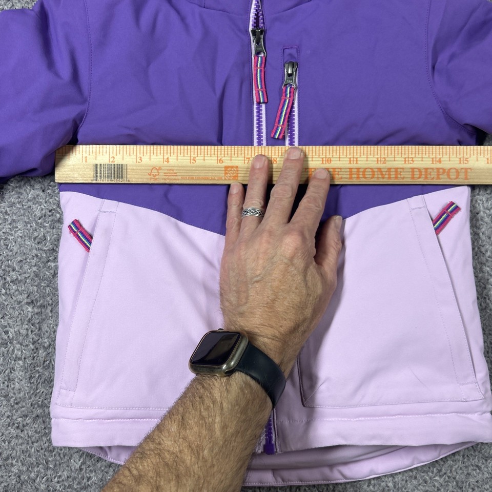 Boulder Gear Clara Winter Purple Jacket Sz 4 Kids Girl's Grow Cuff | eBay