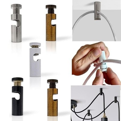 DIY Ceiling Lamp Cable Mount Hook for Swag Pendant Lighting Hanger Cord ...