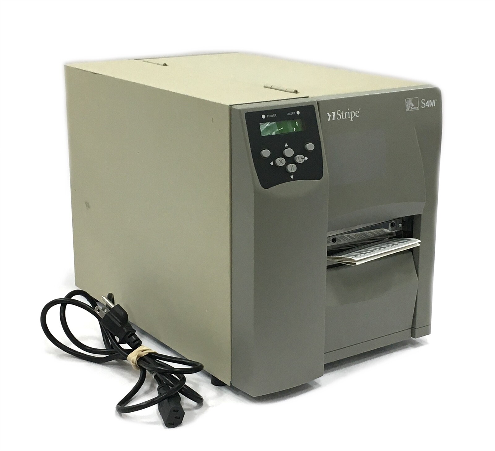 Zebra Stripe S4M Thermal Label Printer S4M00-2001-0700T Ethernet USB ...
