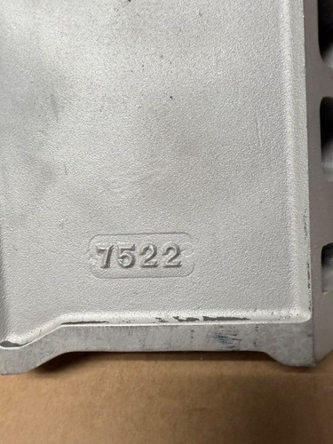 NEW NOS Weiand 7522 Team-G Intake Manifold BBC Chevy Square Port 4500 ...