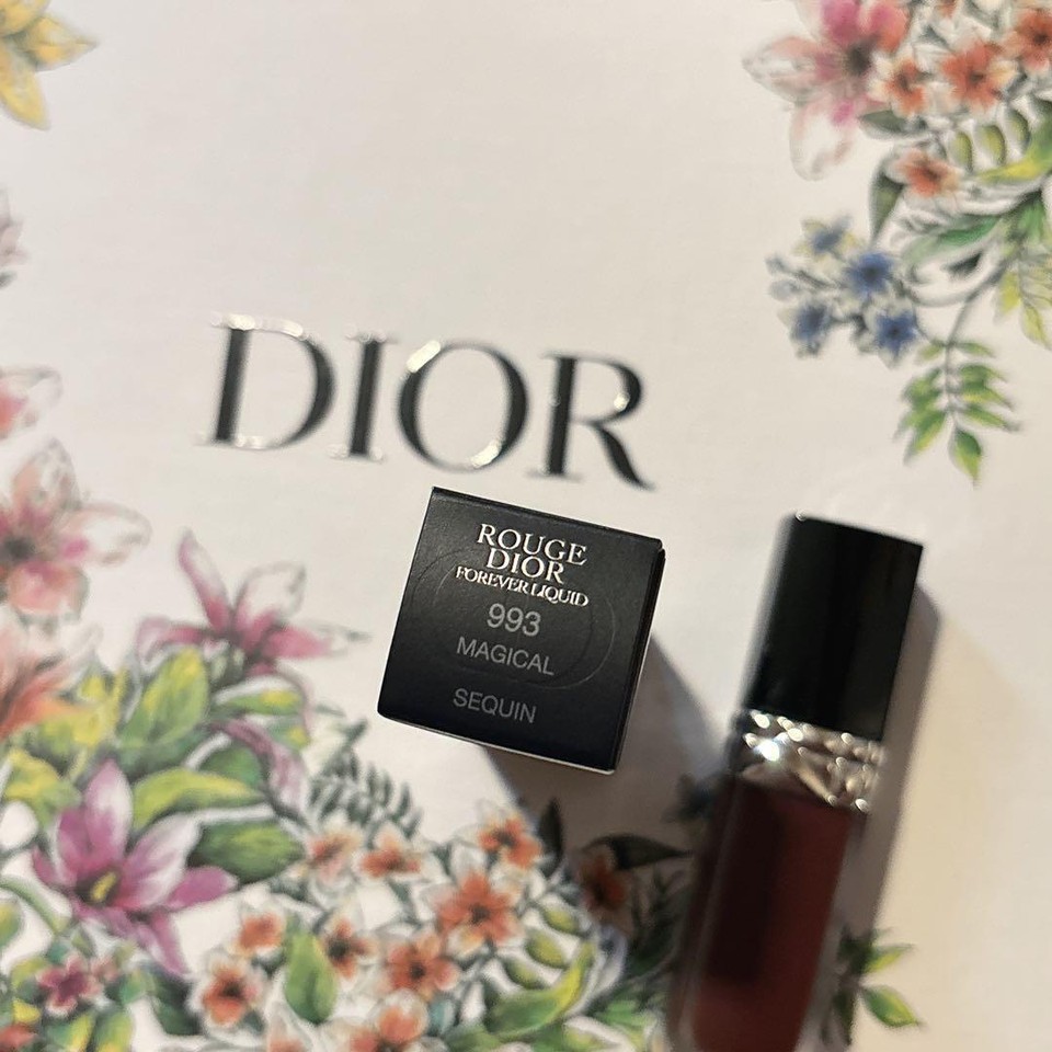 Rouge DIOR Forever Sequin Liquid Glitter 993 MAGICAL Limited Edition ...