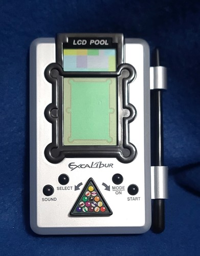 LCD Pool by Excalibur - Handheld Electronic Travel Game Battery ...