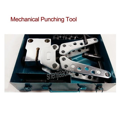 Manual punch machine Mechanical punching tool processing row opening ...