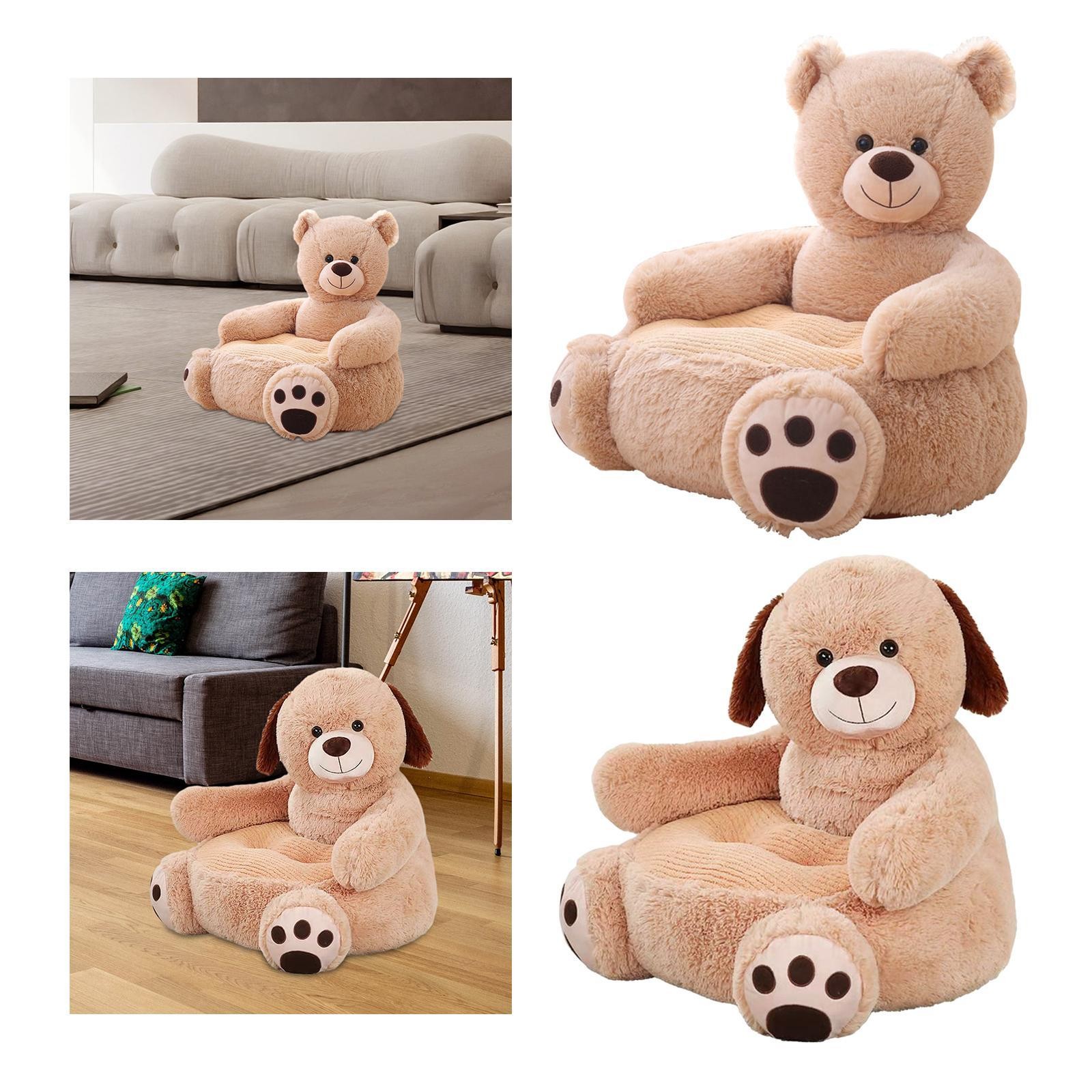 Kids Plush Cartoons Small Sofa Chair Nurseries Decoration Soft Cushion ...