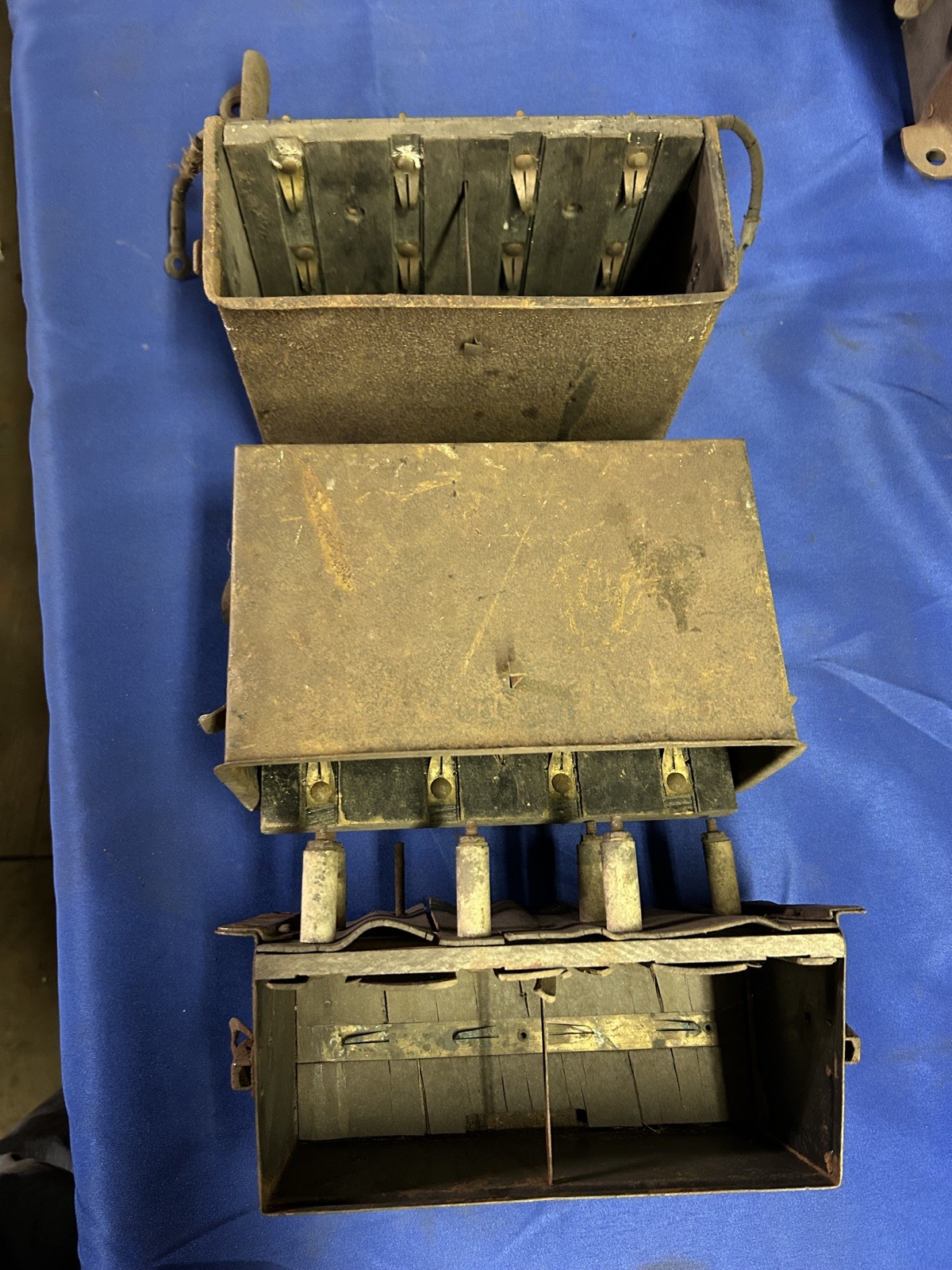** 1909-1925 Ford Model T Metal Ignition Coil Box no Lid OEM ** Lot of ...