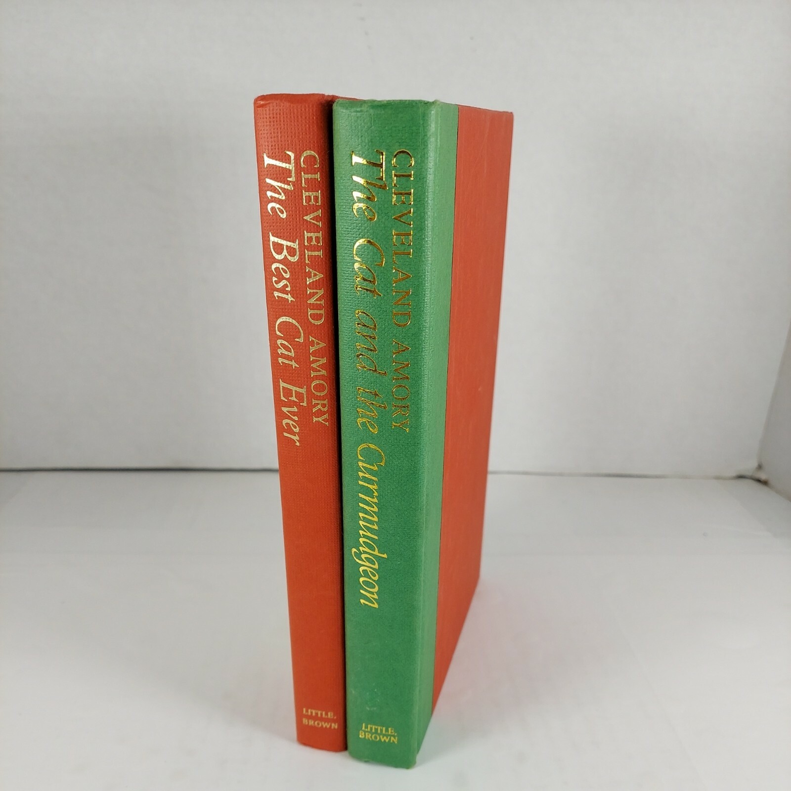 The Best Cat Ever & The Cat and the Curmudgeon by Cleveland Amory HC ...