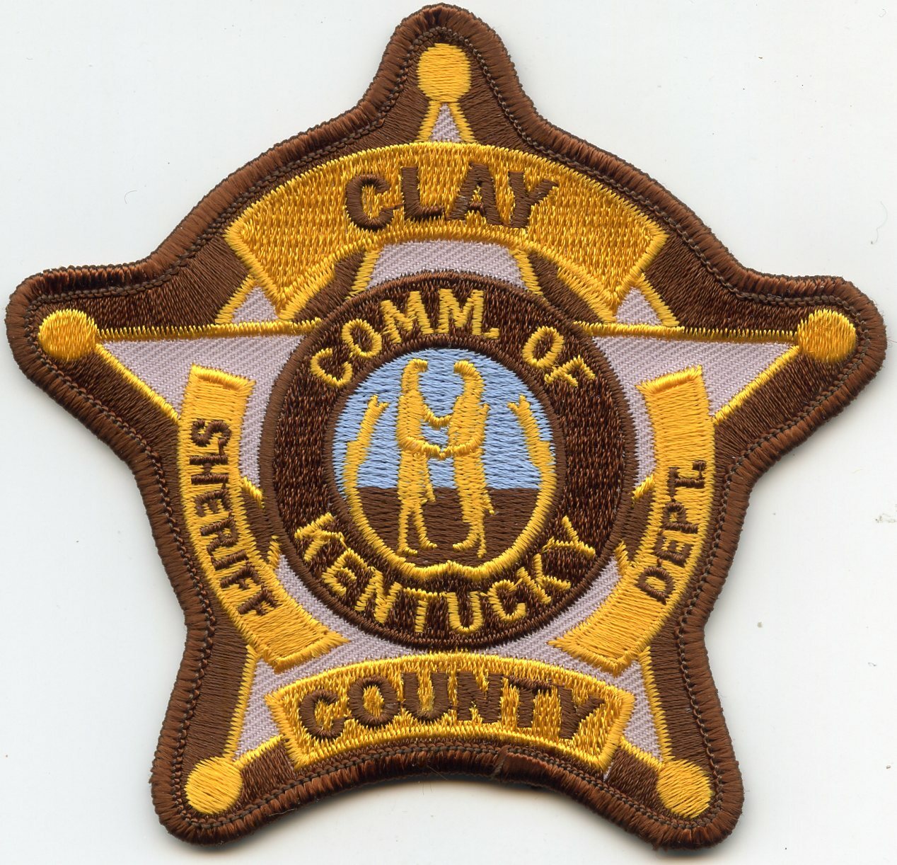 CLAY COUNTY KENTUCKY KY SHERIFF POLICE PATCH | eBay