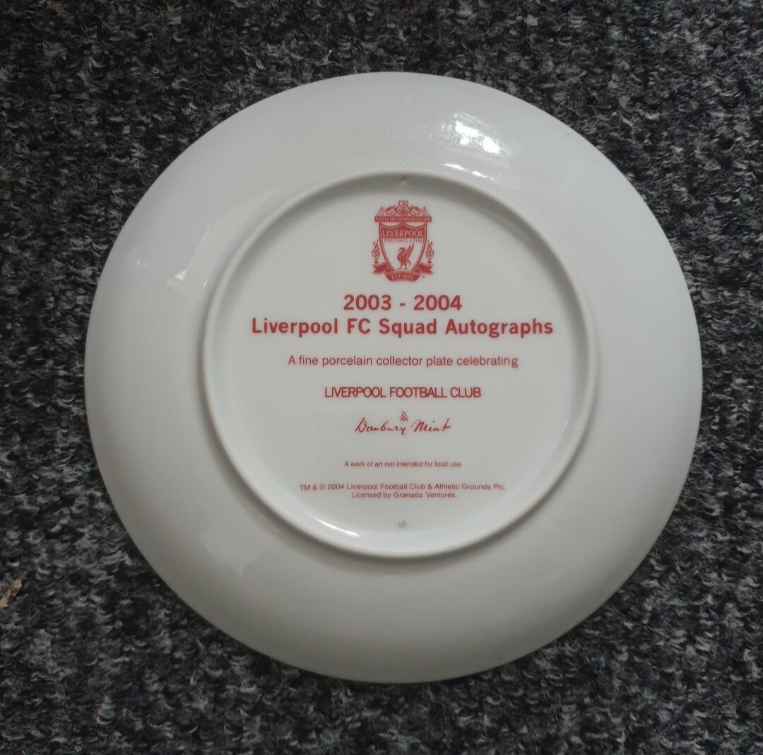 CHOOSE YOUR PLATE Danbury Mint LIVERPOOL FC Champions Legends Plates ...