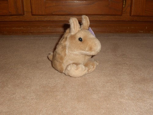 Swibco Puffkins 5" ARMOUR the Armadillo Bean Bag Plush with Tags 1994 ...