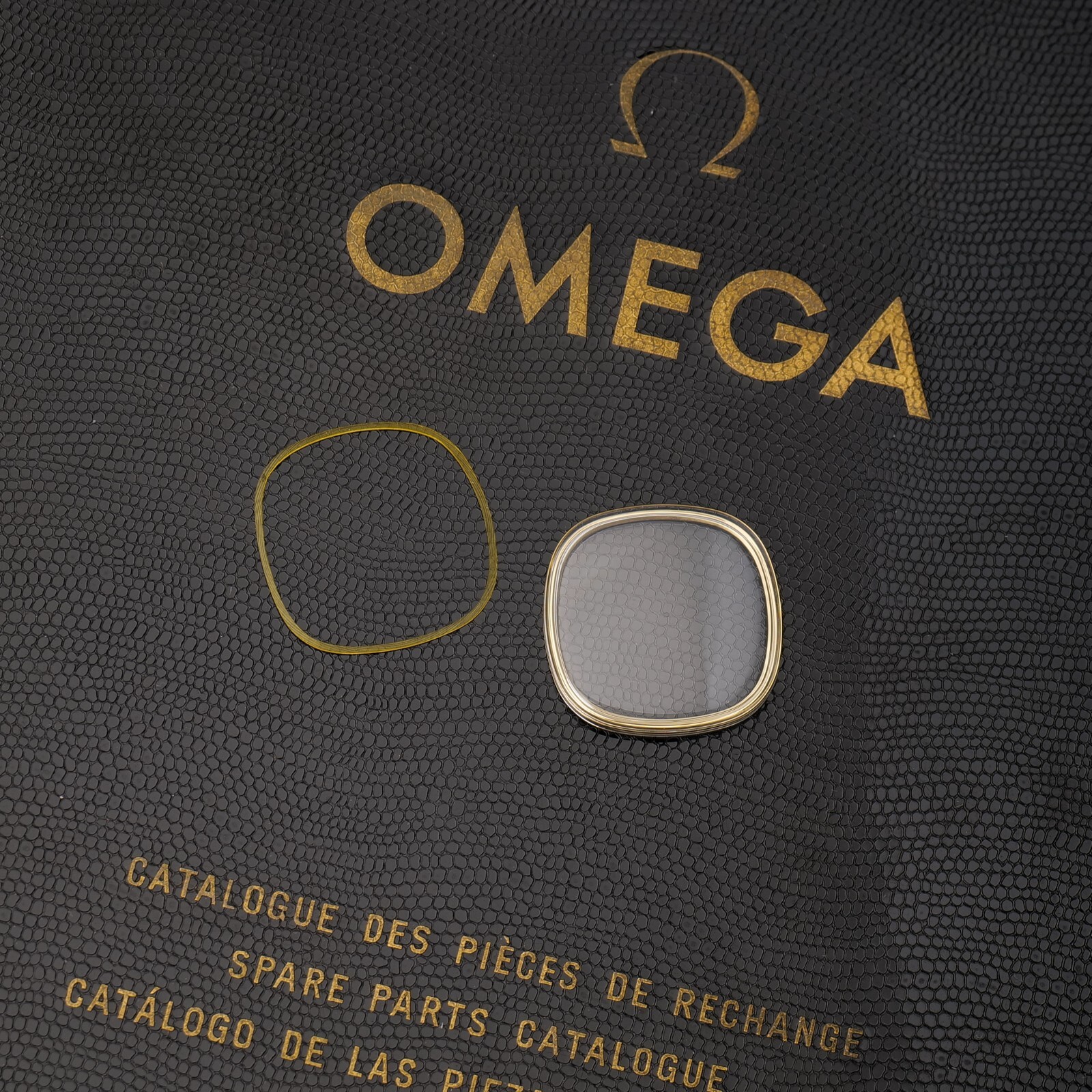 Genuine Omega Crystal PX5258 Watch Part Yellow Tension Fits 166.0188 ...