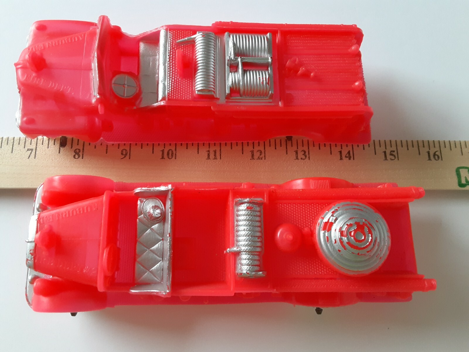 1960s Fire Truck Auburn Rubber - Plastic Pair set of 2 #500 + #502 ...