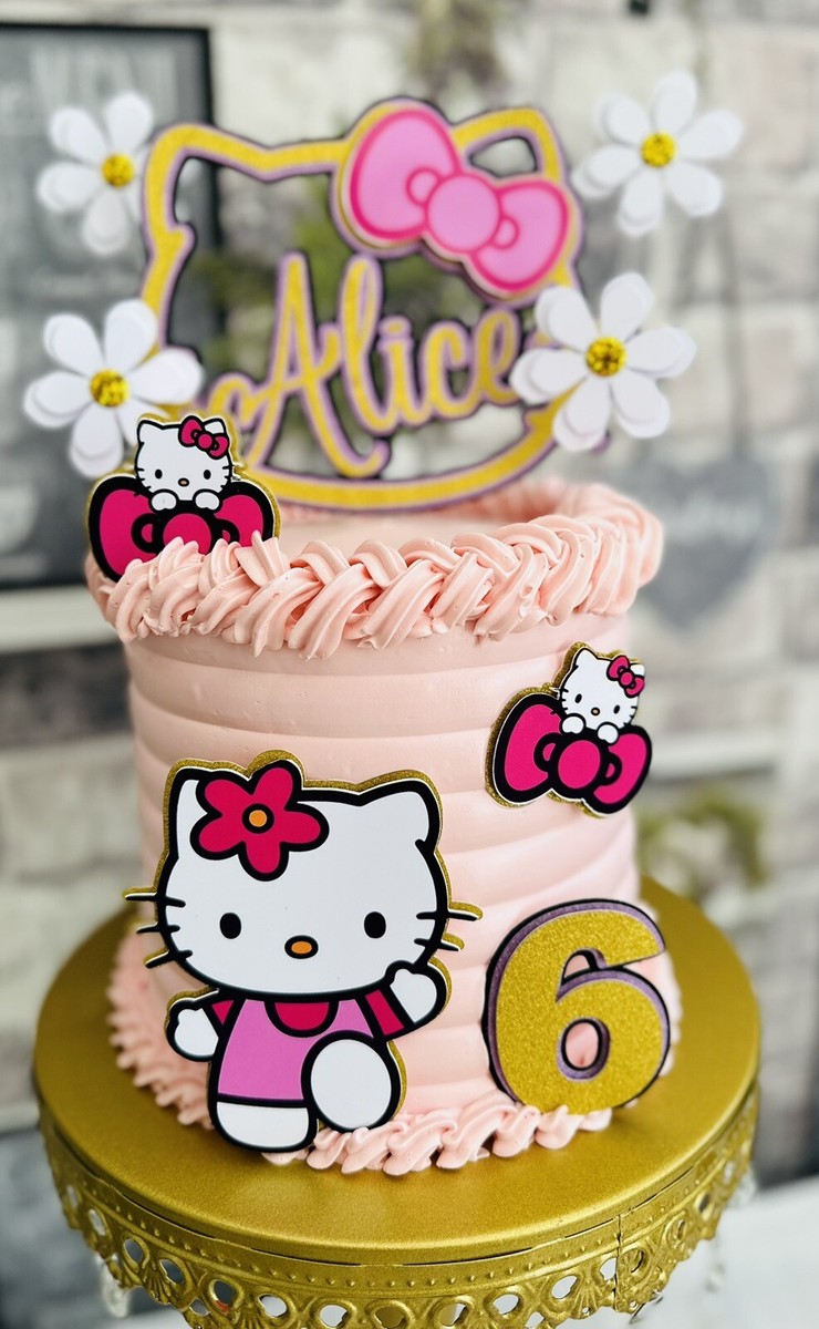 Hello Kitty 1st Birthday Cake Hello Kitty Theme Cake – Hani's Cake