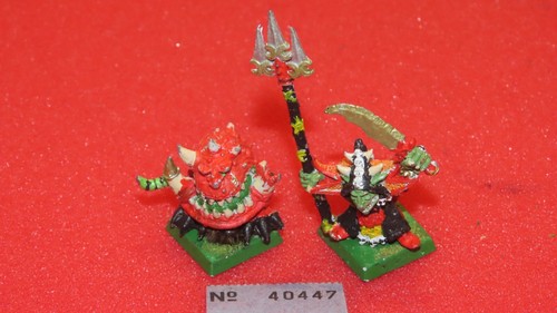 Games Workshop Warhammer Skarsnik and Gobbla Goblin Squig OOP Metal ...
