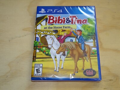 BIBI & TINA AT THE HORSE FARM - PlayStation 4, PS4 ***NEW SEALED ...